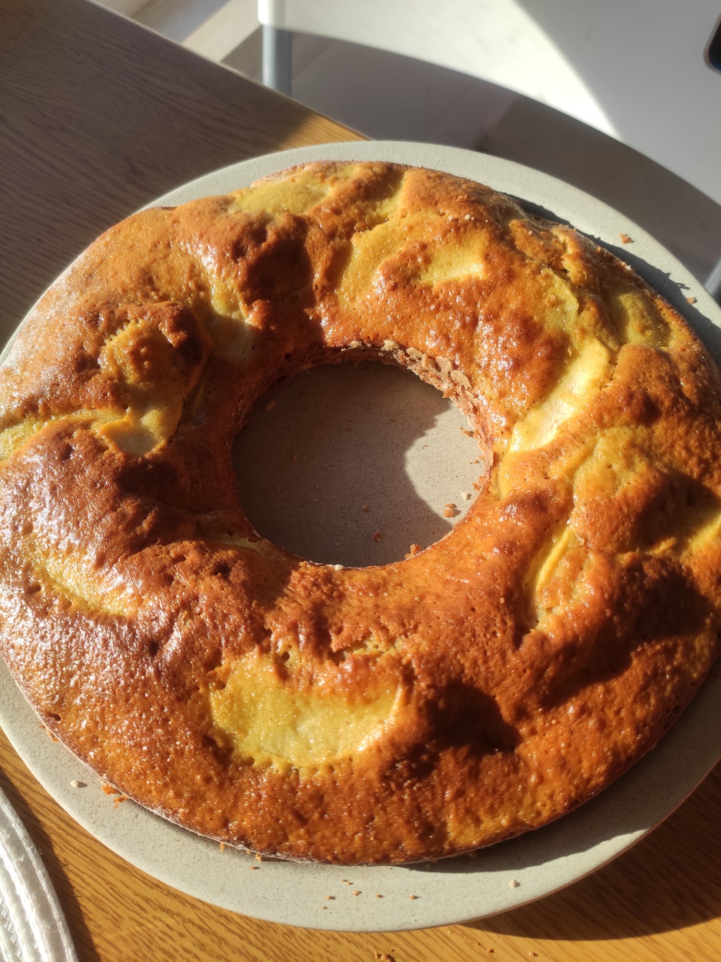 Receita Bolo de Maçã – O Diário de uma Despenteada